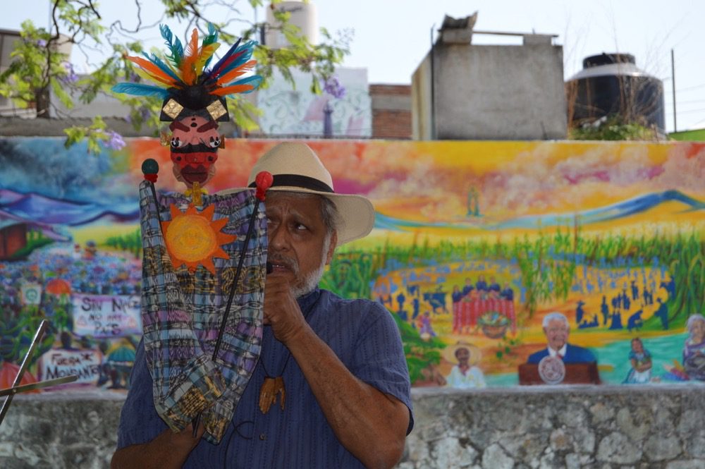 Oaxaca Mural Documents Struggle to Defend Native Corn - resilience