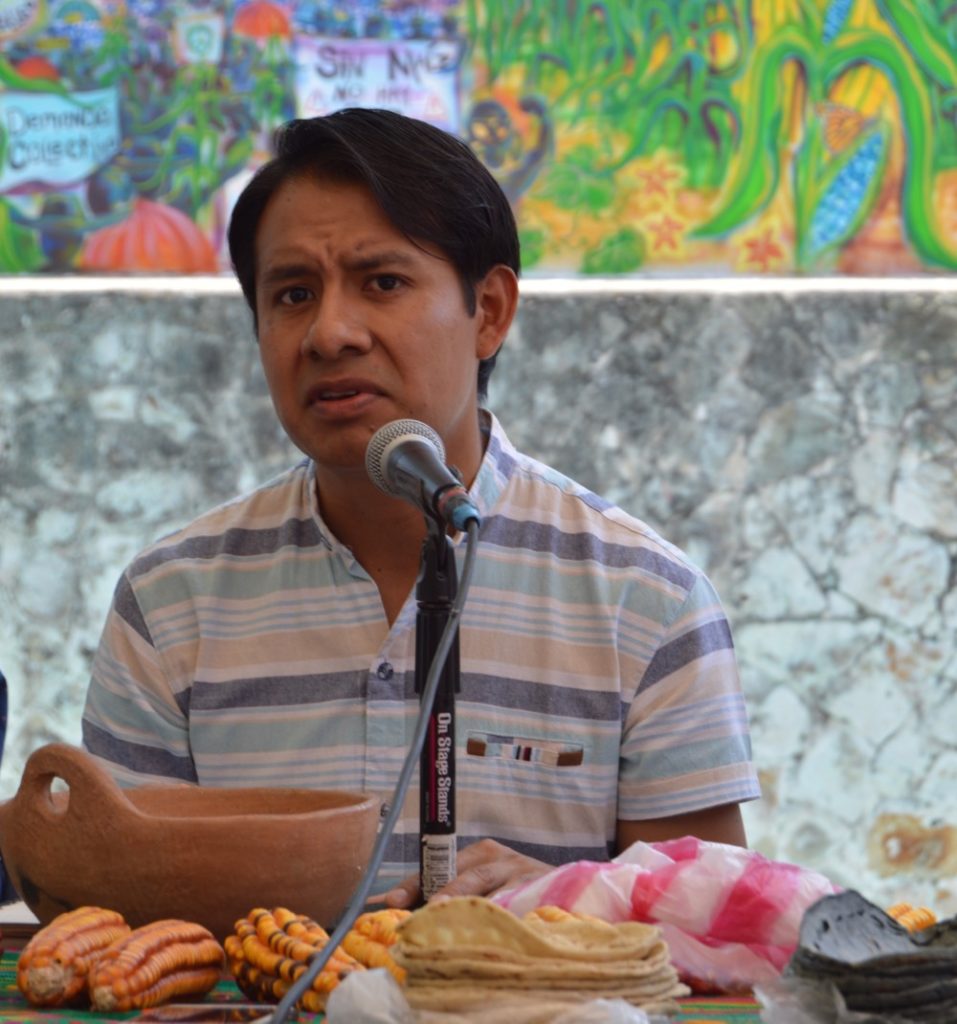 Oaxaca Mural Documents Struggle to Defend Native Corn - resilience