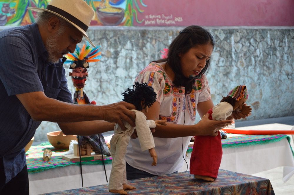 Oaxaca Mural Documents Struggle to Defend Native Corn - resilience